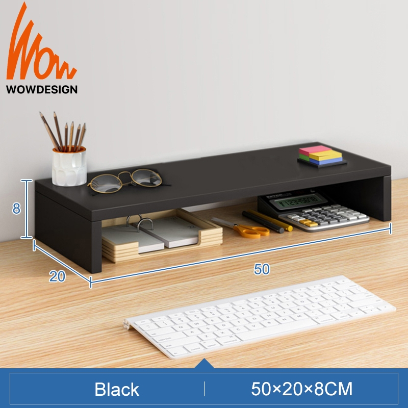 Monitor Stand Raiser Screen Increase Shelf Base Riser Laptop Stand ...