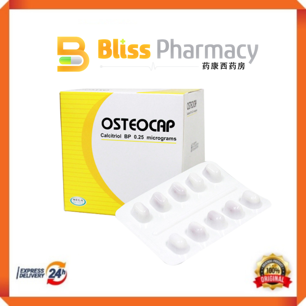 MEGA OSTEOCAP 0.25mg 100'S | Shopee Malaysia