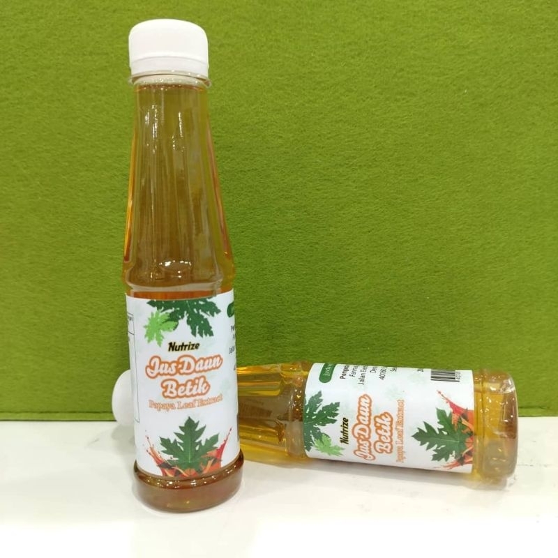 Nutrize Jus Daun Betik 200 ml ( EXP : 12 / 2025 ) | Shopee Malaysia