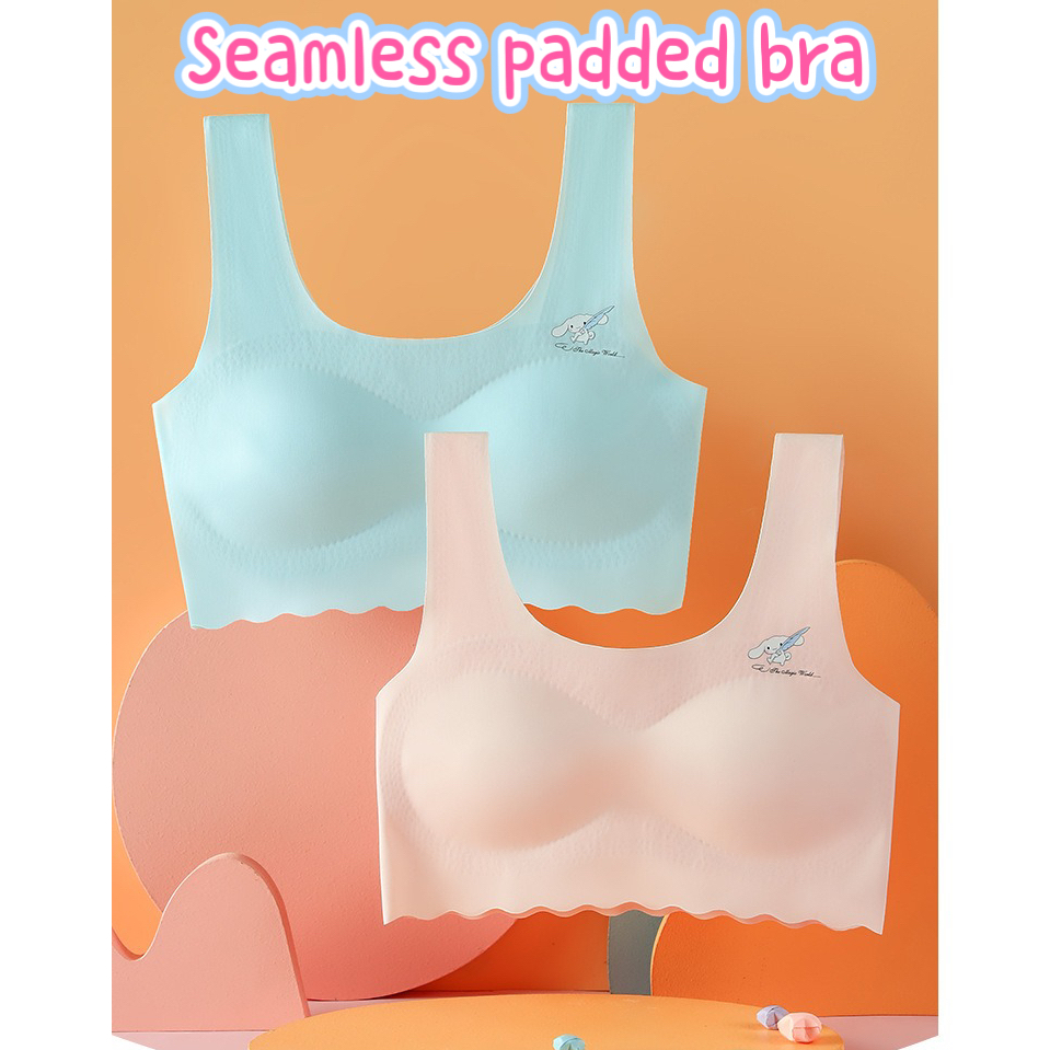 Comfree Ice Silk Girl Junior Training Bra Plus Size Singlet Vest ...