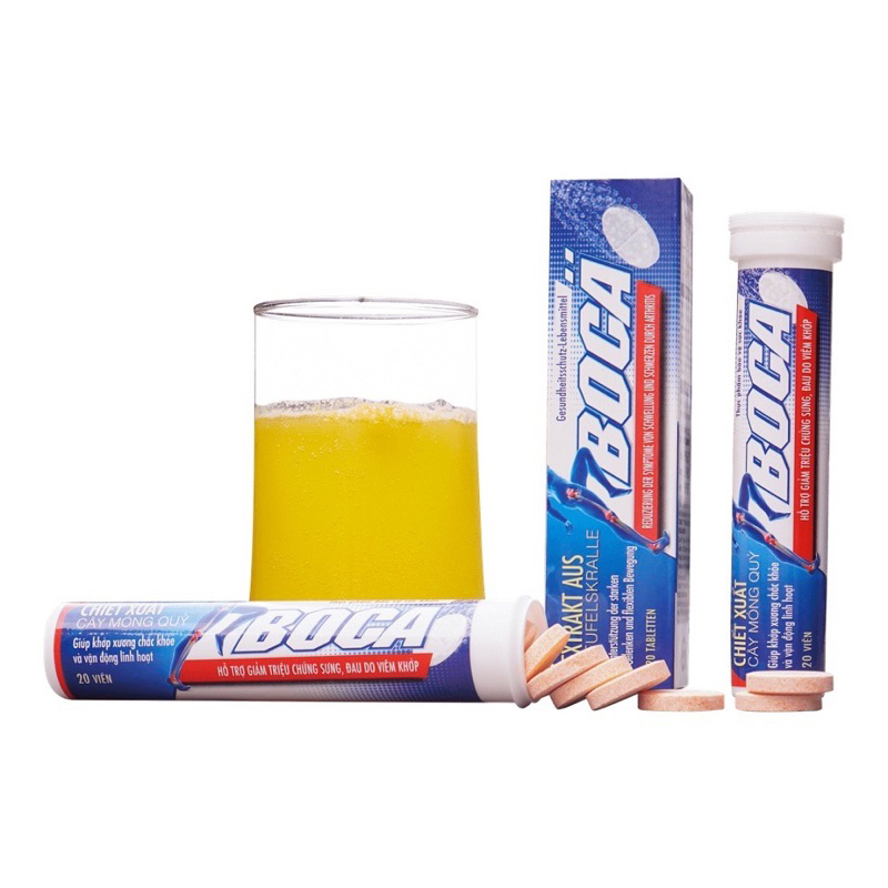 Boca Platinum Effervescent Tablets Bones And Joint Support for ...