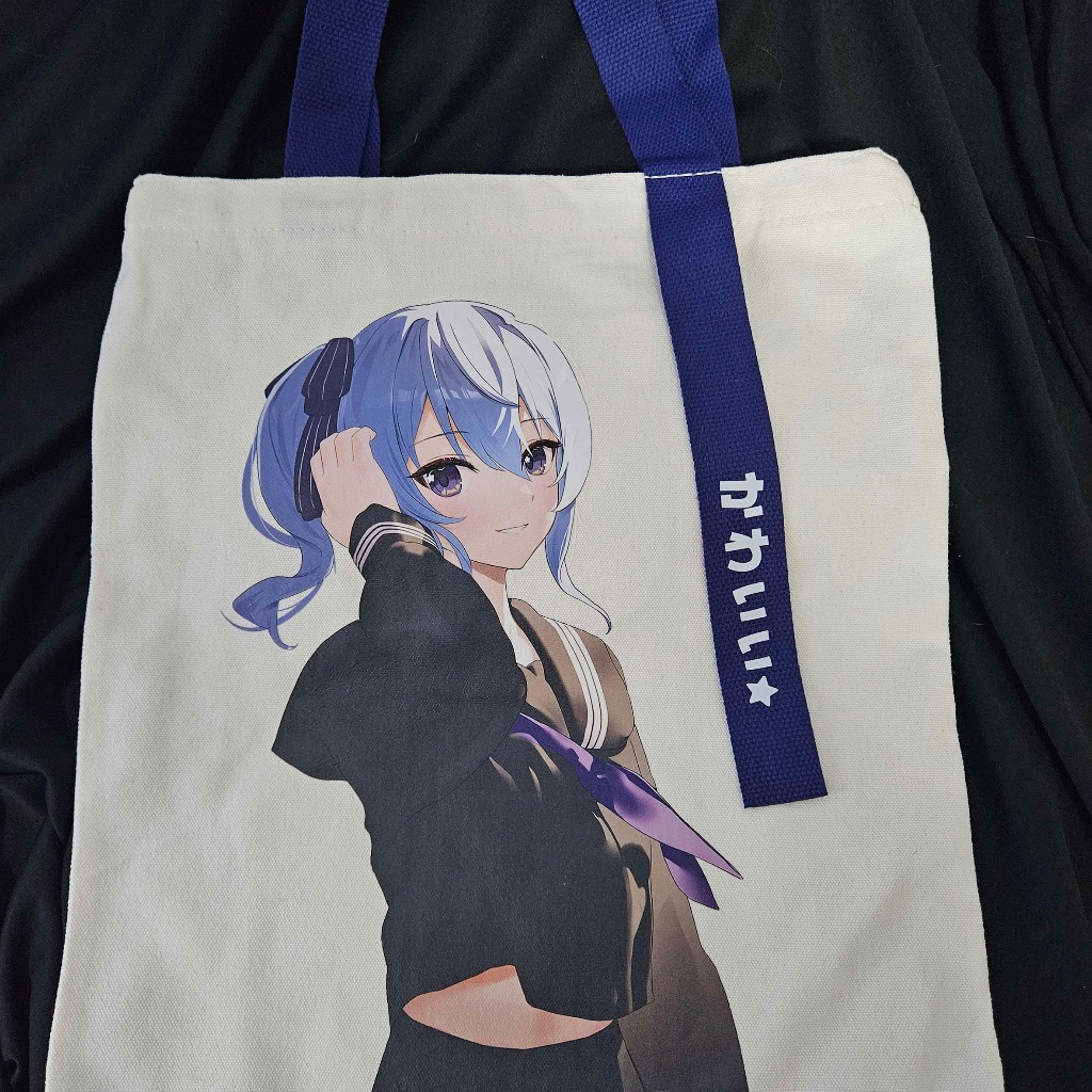 Hoshimachi Suisei Hololive tote bag by Nisemori | Shopee Malaysia