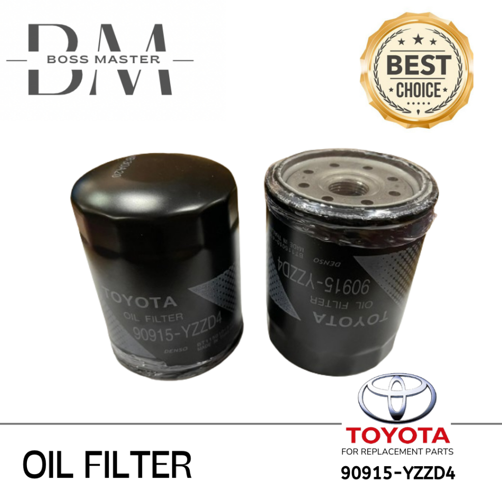 TOYOTA HILUX / INNOVA / HIACE / FORTUNER OIL FILTER 90915-YZZD4 ...