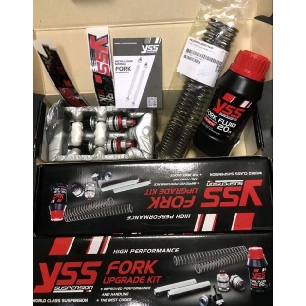 XMAX ORIGINAL YSS Racing Spring Kits Fork Upgrade Kit Set FOR Xmax V1 ...