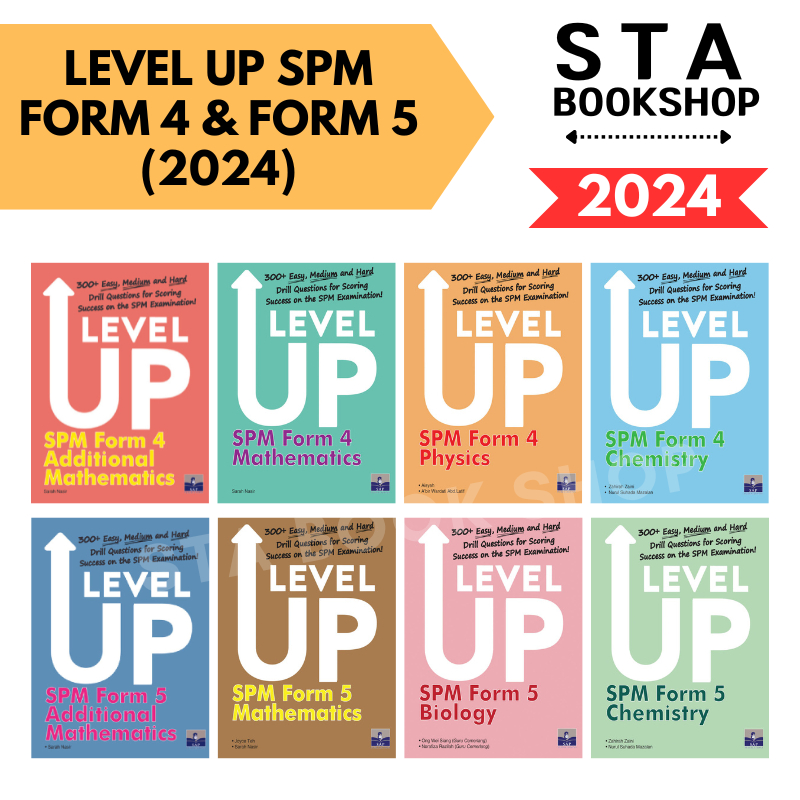 [STA] 2024 LEVEL UP SPM FORM 4 & FORM 5 (SAP) | Shopee Malaysia