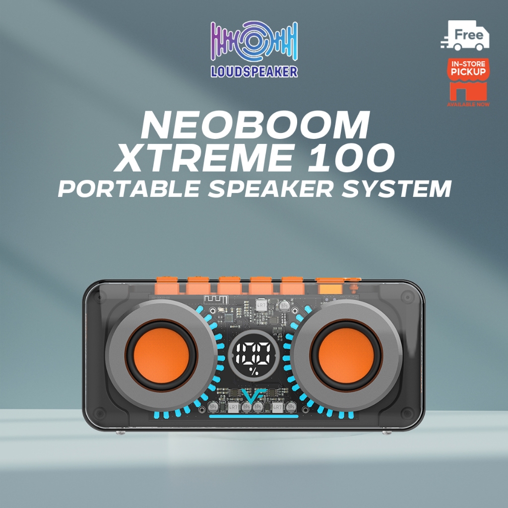 Vinnfier VF Neoboom Xtreme 100 Portable Bluetooth Speaker TWS ...
