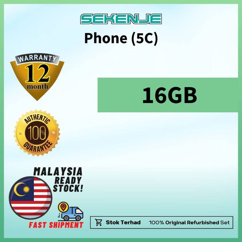 (5C) 16GB 100% Original Secondhand Used Smartphone, 1 YEAR WARRANTY | Shopee Malaysia