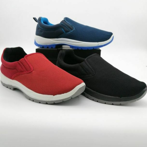 PALLAS JAZZ 4070316 Mens Comfort Slip-On Shoe / Kasut Kain Sarung ...