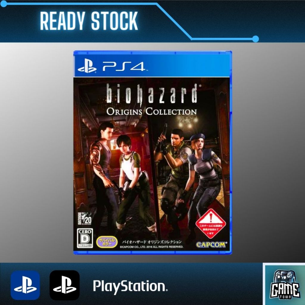 PS4 Resident Evil Origins Collection 恶灵古堡 / 生化危机 起源合集版 (English/Chinese ...