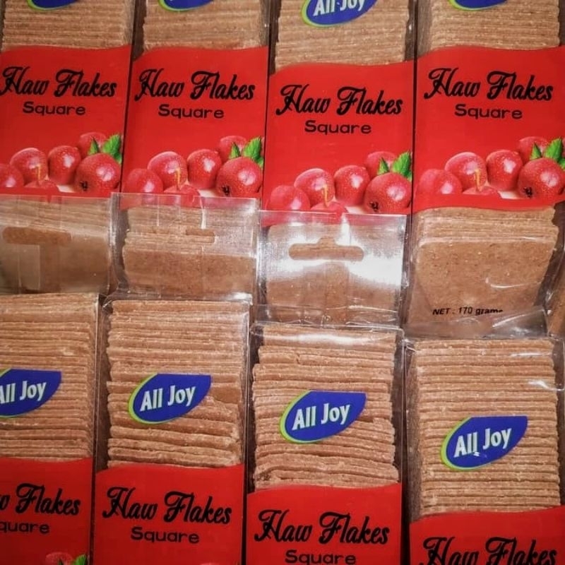 AllJoy Haw Flakes Sliced Square Hawthorn Flakes 山楂片 | Shopee Malaysia