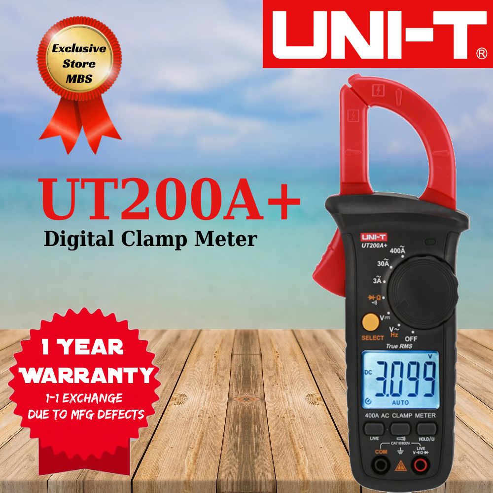 UNI-T UT200A+ Digital Clamp Meter | Shopee Malaysia