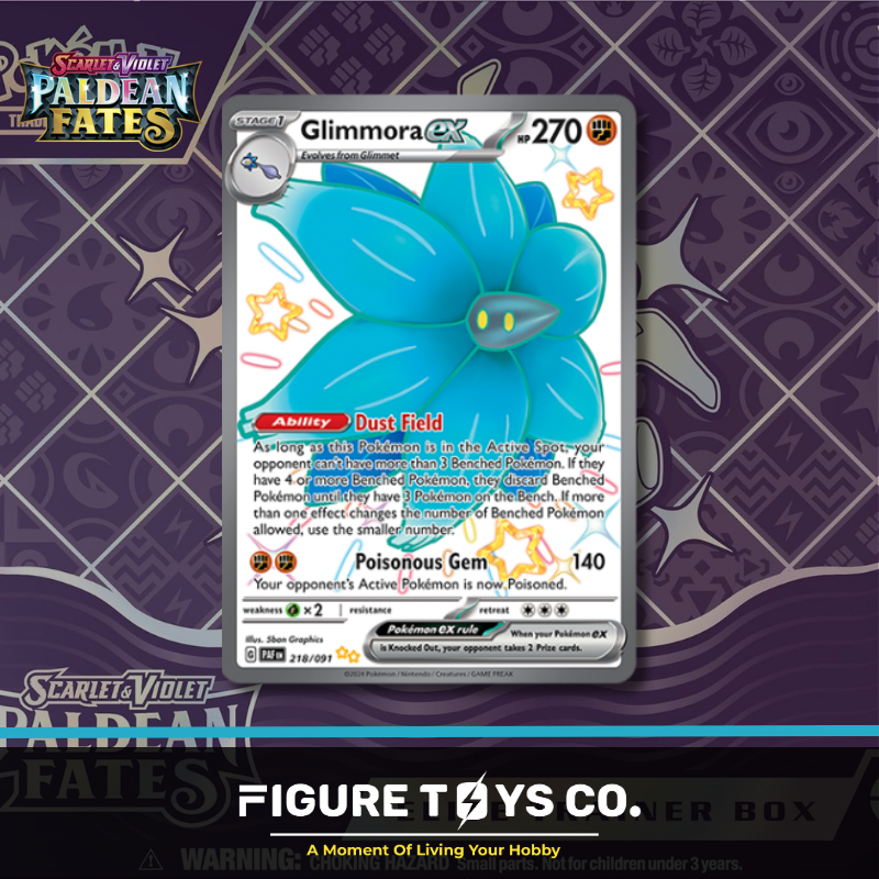 Pokemon TCG - Glimmora EX ( 218/091 ) EN | Shopee Malaysia