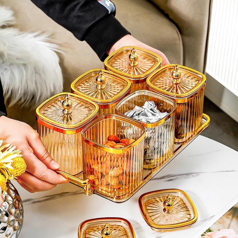 Bekas kuih raya set with dulang plastik bekas kuih transparent balang ...