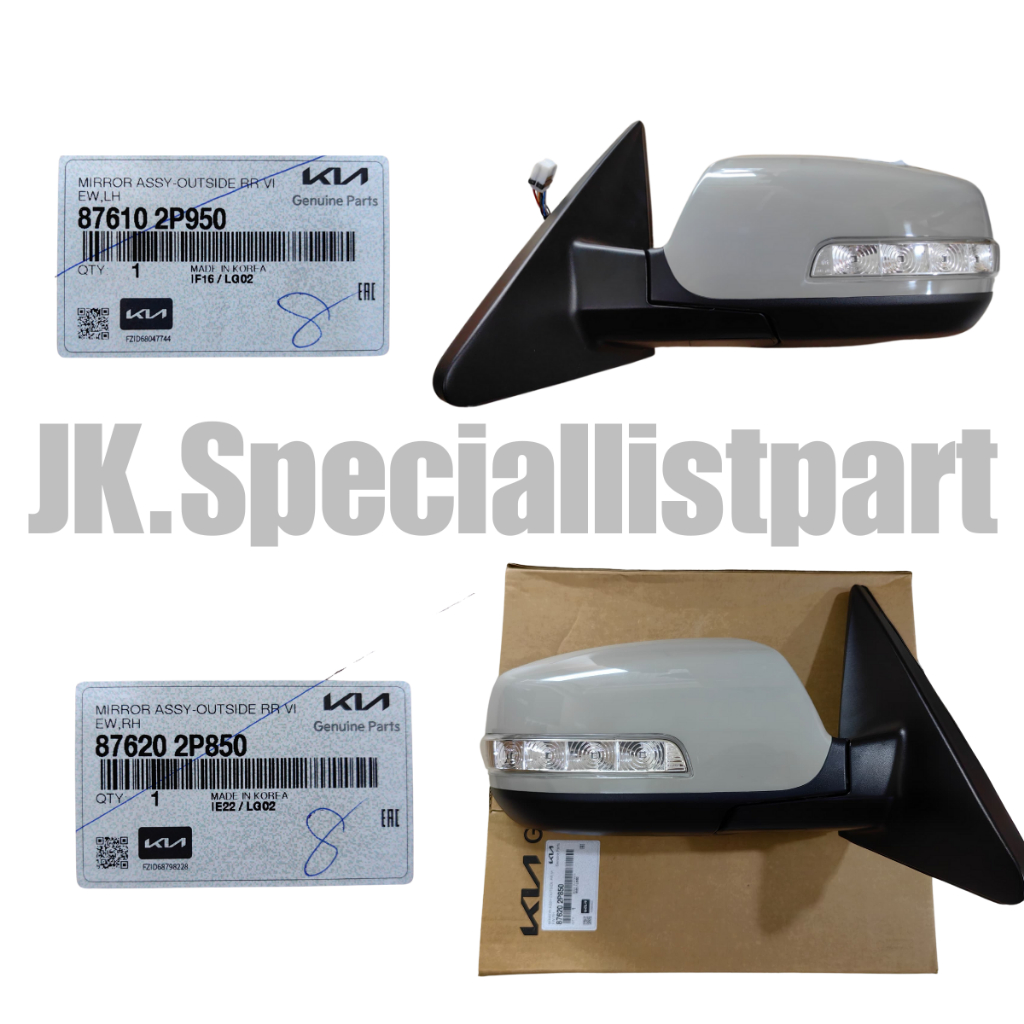 DOOR MIRROR / SIDE MIRROR _ LEFT AND RIGHT _ GENUINE PART (L-87610 ...