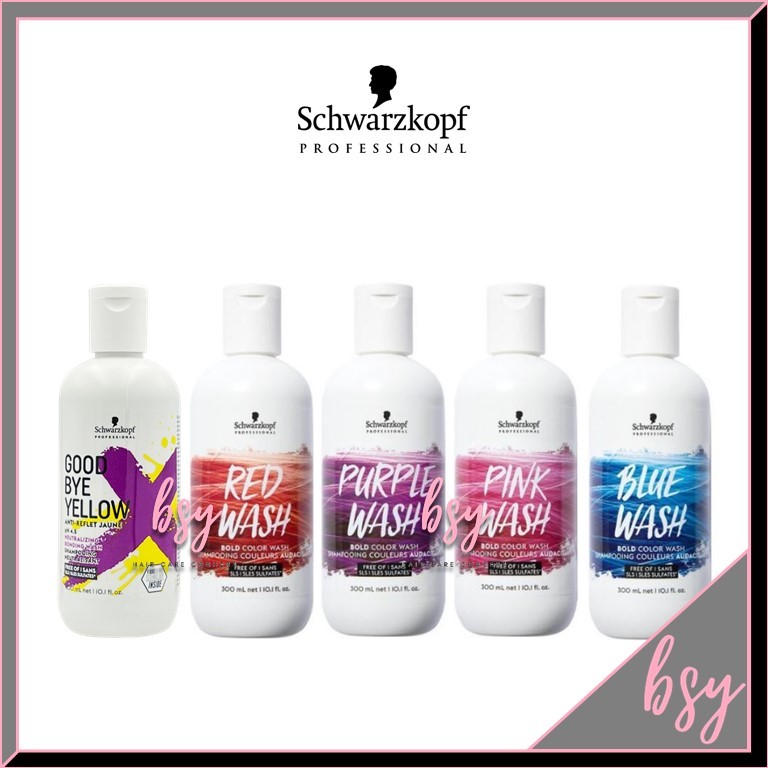 Schwarzkopf Bold Color / Good Bye Yellow Silver Shampoo - 300ml ...