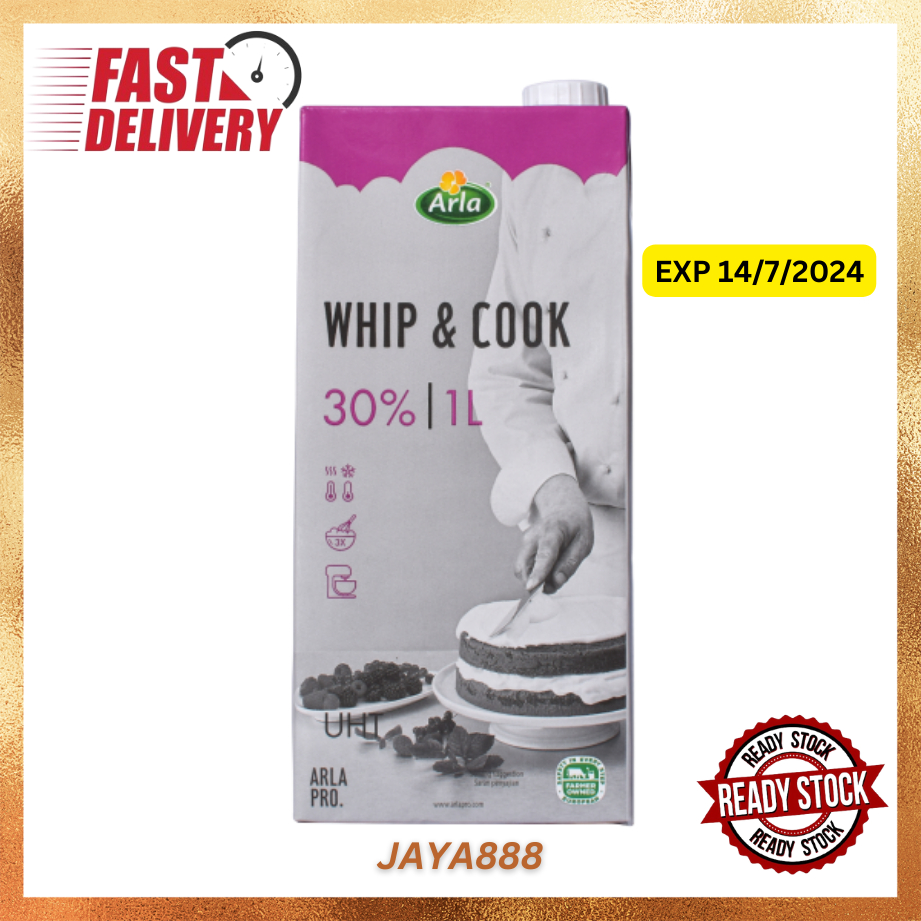 [ PROMO ] ARLA WHIPPING CREAM / WHIPPING CREAM MURAH / ARL WHIP AND ...