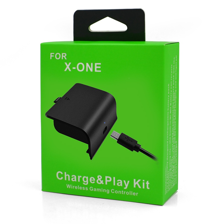 Rechargeable Battery + Micro-USB Charging Cable For Xbox One Controller ...
