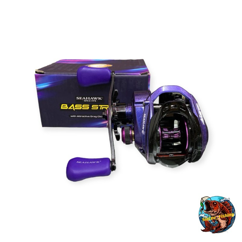 🍎🍎🍎SEAHAWK NEW DESIGN BASS STRIKE CASTING REEL🍎🍎🍎 | Shopee Malaysia