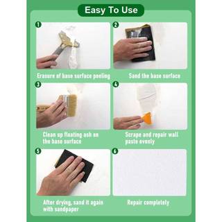 Putty Filler Simen Putih Gam Wall Crack Repair Sealer Penampal dinding ...