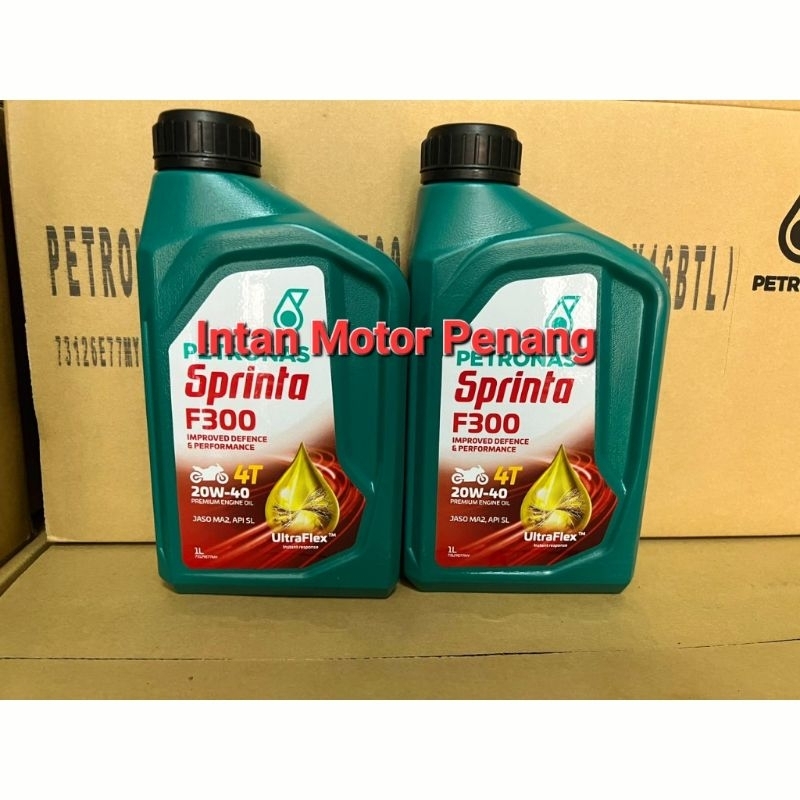 JAMINAN 💯% 100% ORIGINAL PETRONAS SPRINTA F300 PREMIUM ENGINE OIL ...