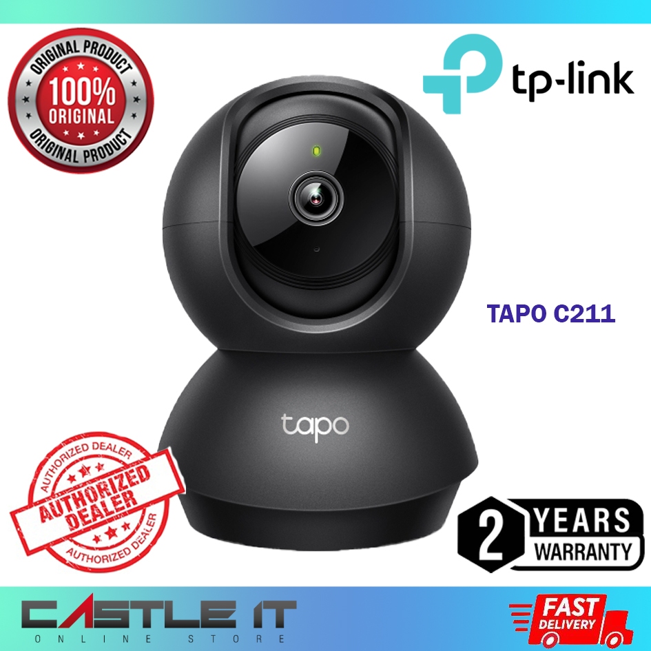 TP-LINK TAPO C211 2K QHD Pan/Tilt Home Security Wi-Fi Camera | Shopee Malaysia