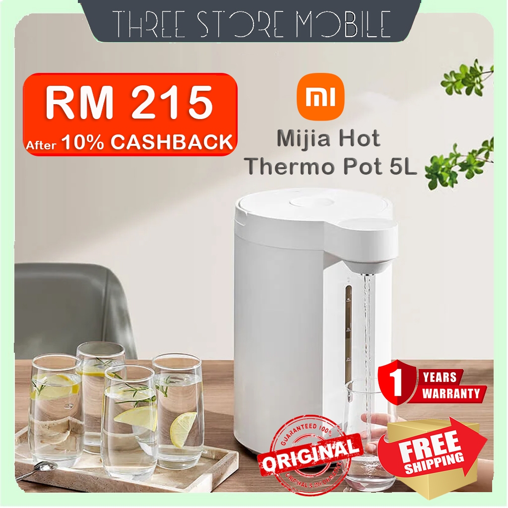 [CN Set] Mi Mijia Smart Hot Thermo Pot 5L | 1 Year Warranty | Shopee ...
