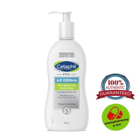 Cetaphil PRO AD Derma Skin Restoring Moisturizer 145ml / 295ml | Shopee ...
