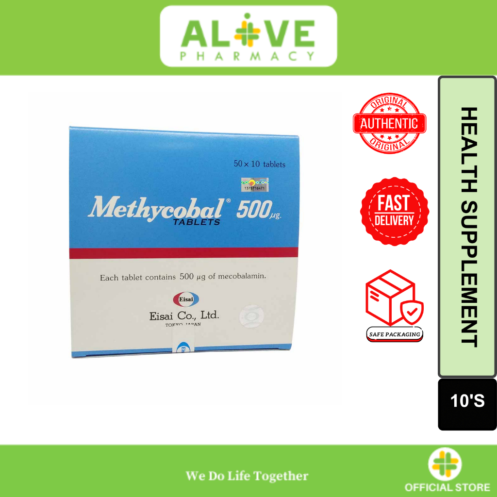 (Asal) METHYCOBAL 500MCG Tablet (10'S) | Shopee Malaysia