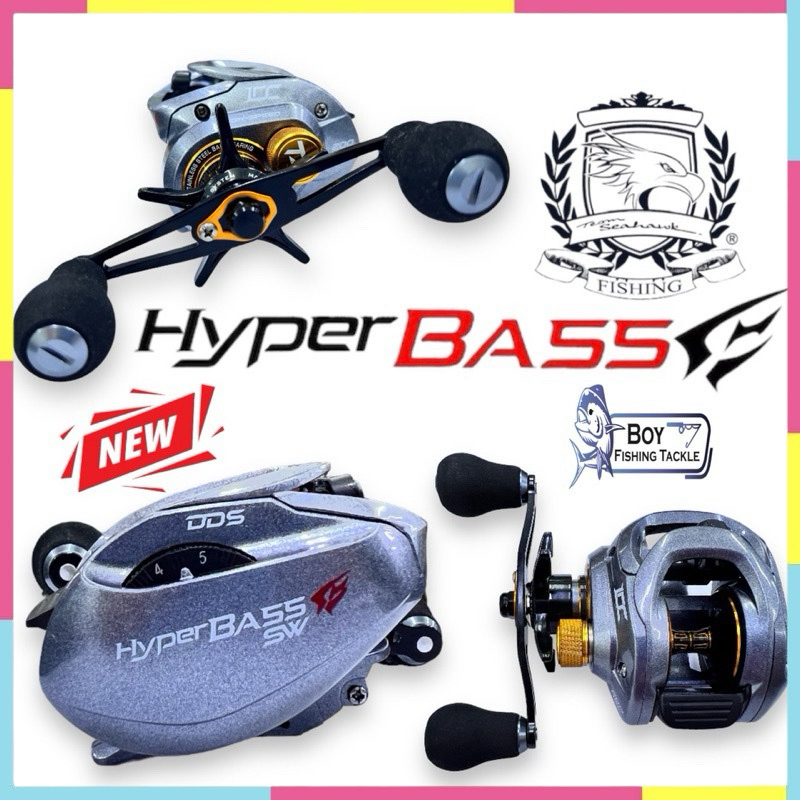 TEAM SEAHAWK HYPER BASS SW CASTING REEL | Shopee Malaysia