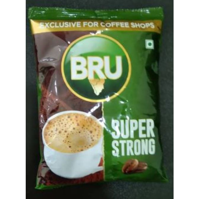 BRU Super Strong Coffee ( Refill Packet ) - 200g Bru Coffee | Shopee ...