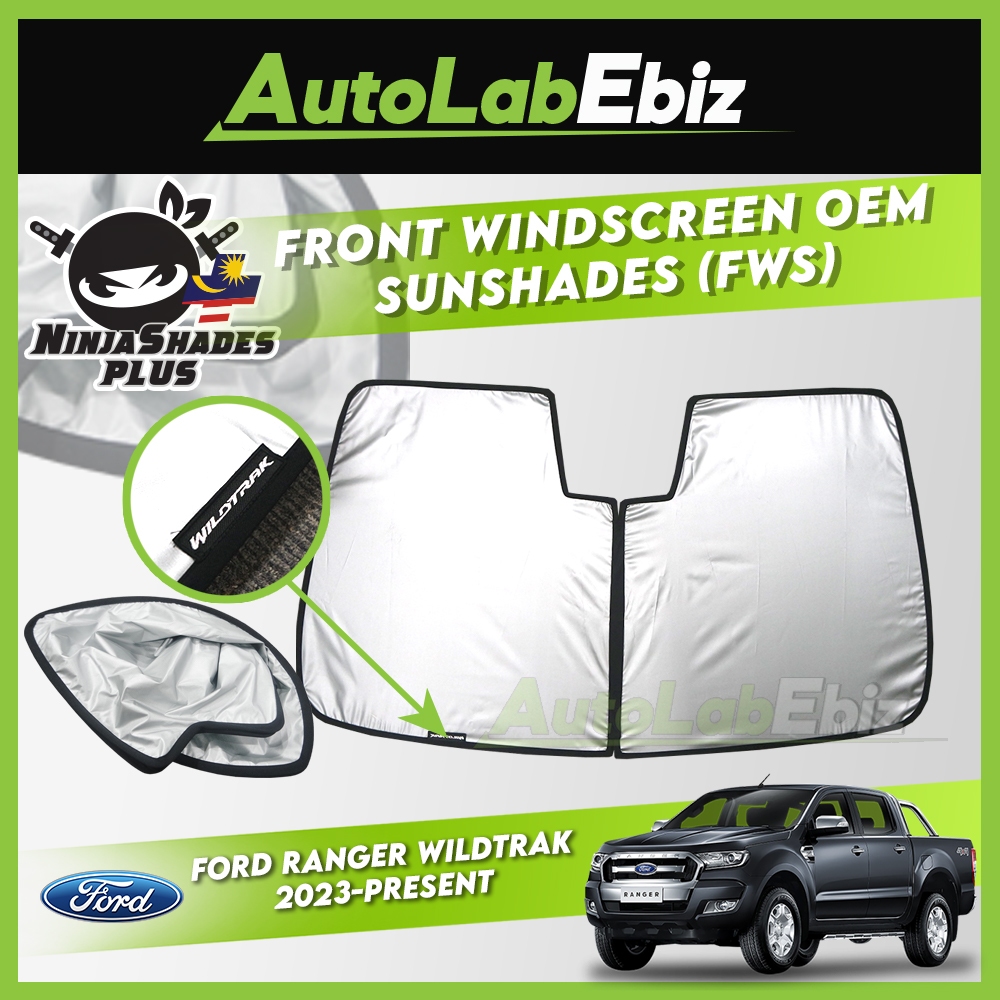 Ford Ranger Wildtrak 2022-2024 NinjaShades Plus Front Windscreen OEM ...