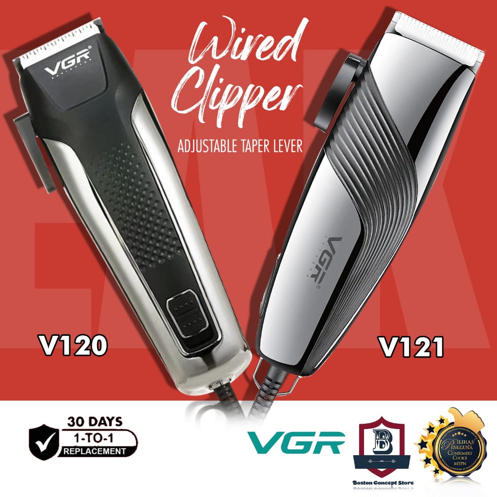 VGR V120 V-121 Professional Low Noise Electric Hair Clipper Hair ...