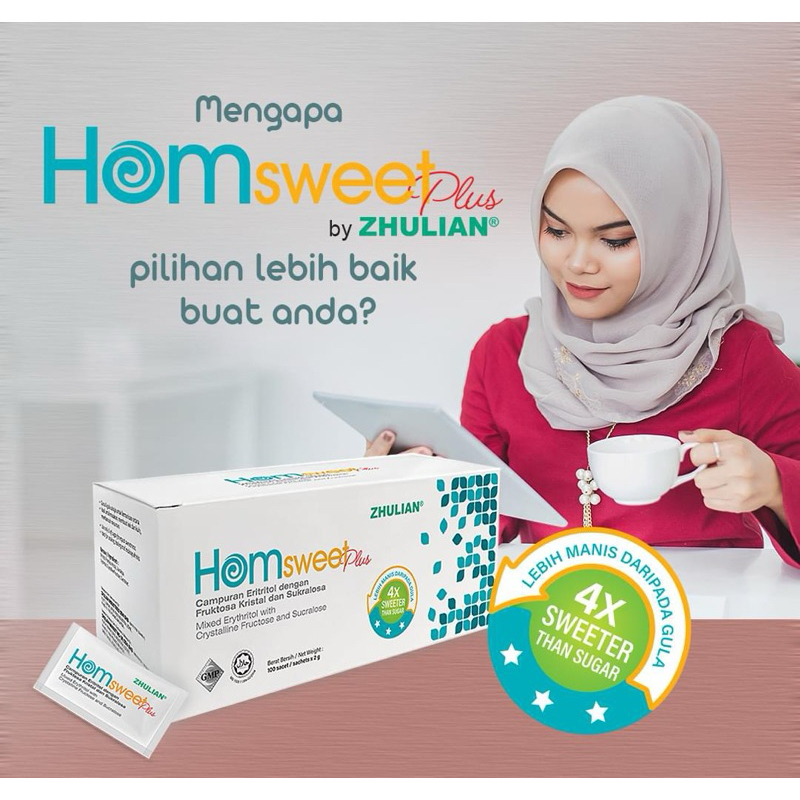 HomsweetPlus Mixed Erythritol with Crystalline Fructose & Sucralose (2 ...