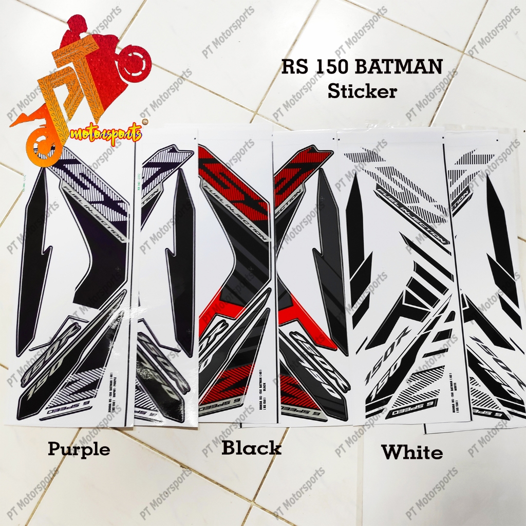 A Class Sticker 100% Quality Rs150 RS 150 V1 V2 V3 Batman Sticker ...