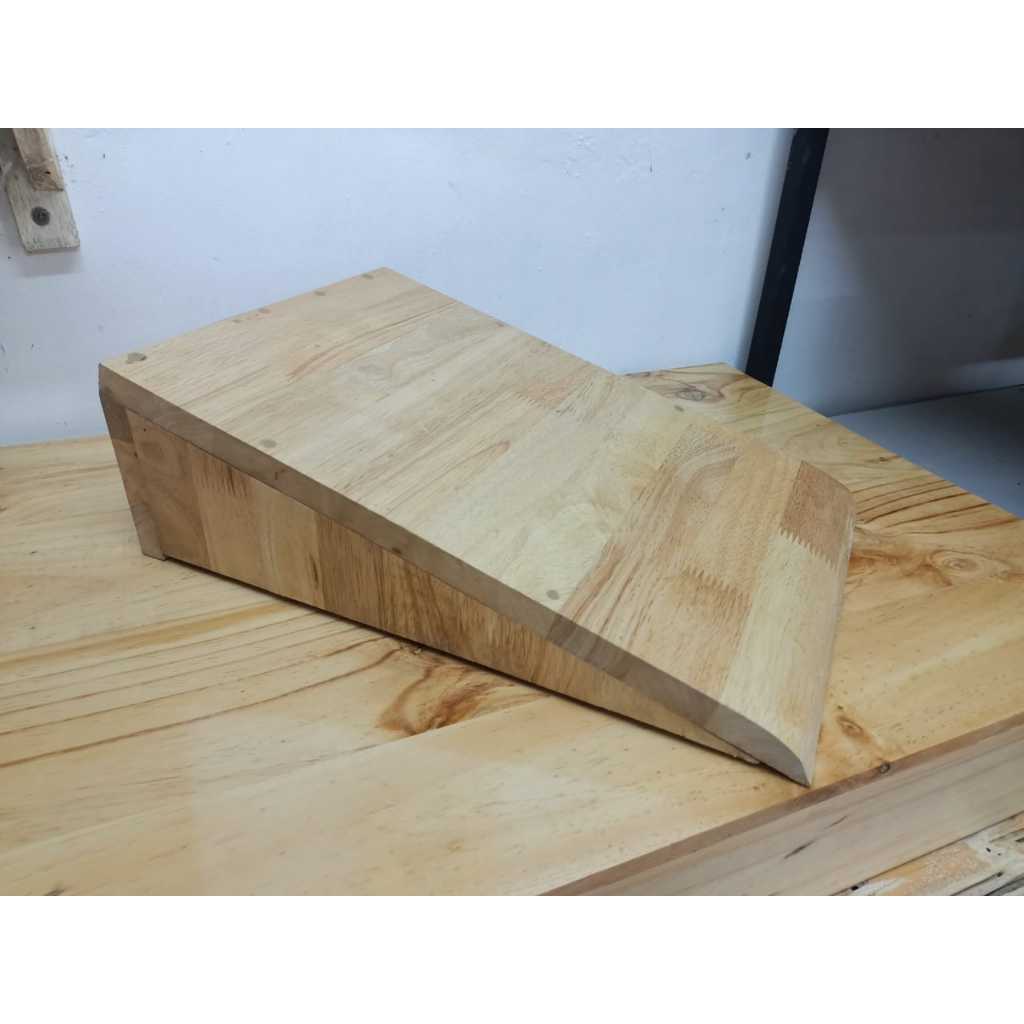 Wooden Slope Ramp Untuk Laluan Garaj Motosikal dari Pinewood | Shopee ...