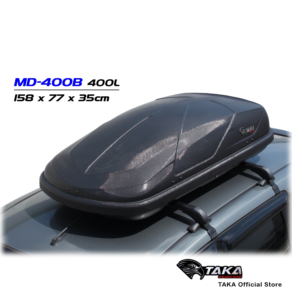 TAKA MD-400B Bubble Design Car Roof Box [Special Edition] [L Size ...