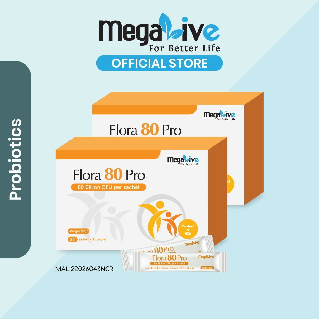 MegaLive Flora 80 Pro (2x30's) | Shopee Malaysia
