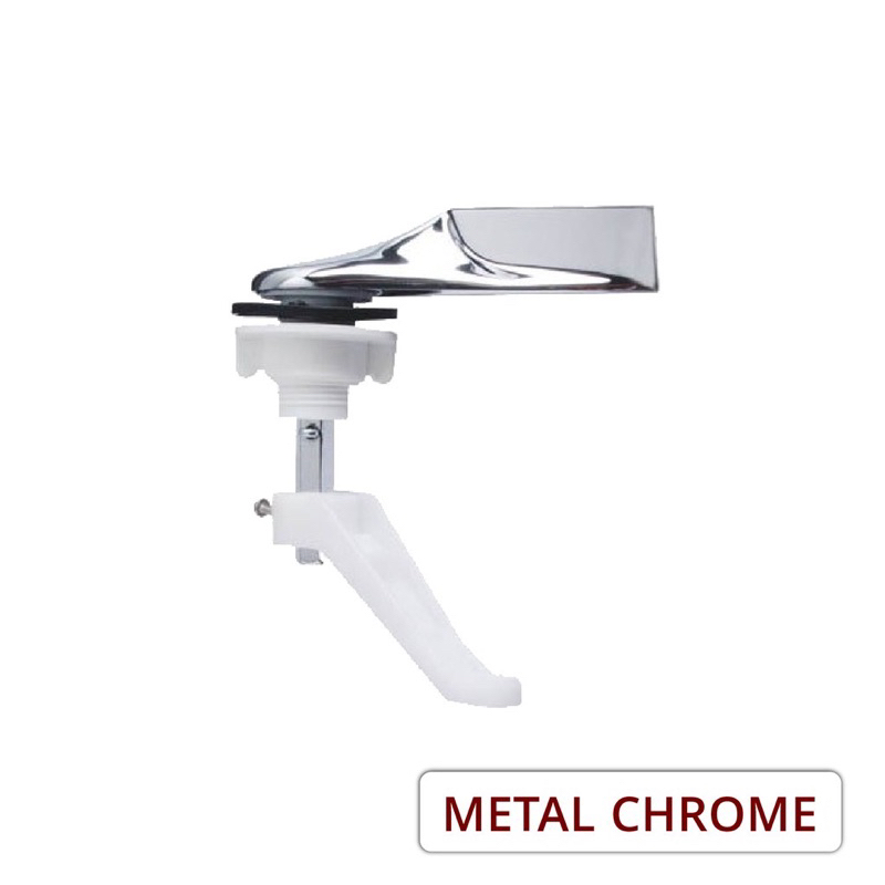 Low Level Cistern Toilet Tank Flush Lever Handle Plastic PVC Flush ...