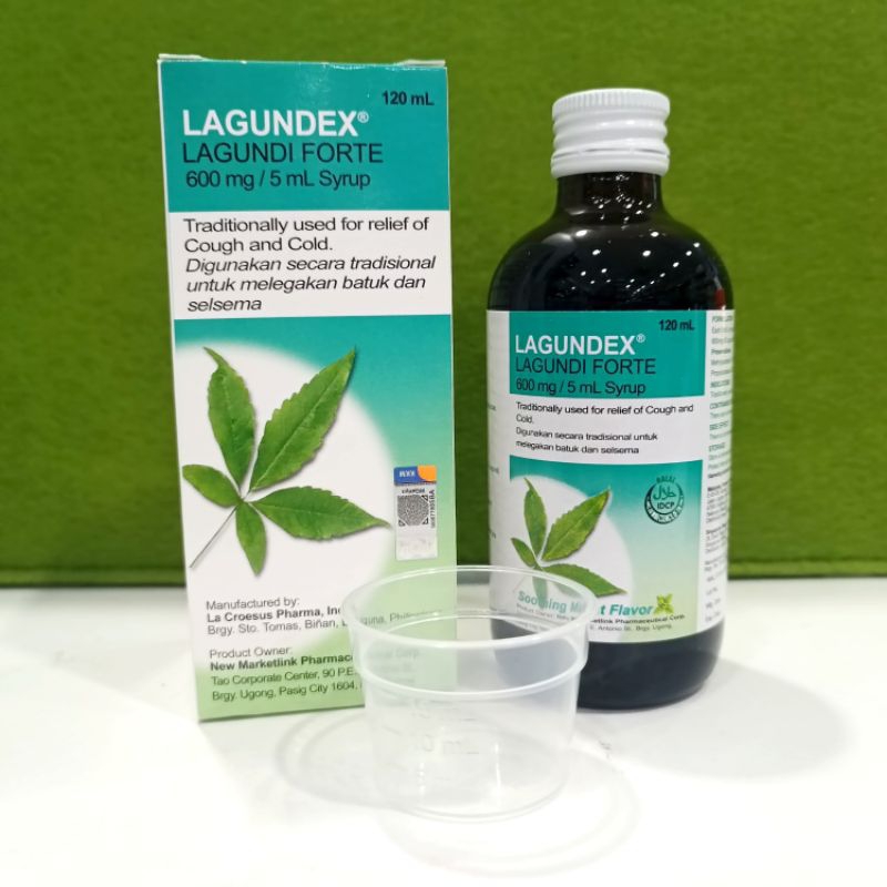 LAGUNDEX LAGUNDI FORTE 600mg/5ml SYRUP (120ml) EXP : 8/2024 | Shopee ...
