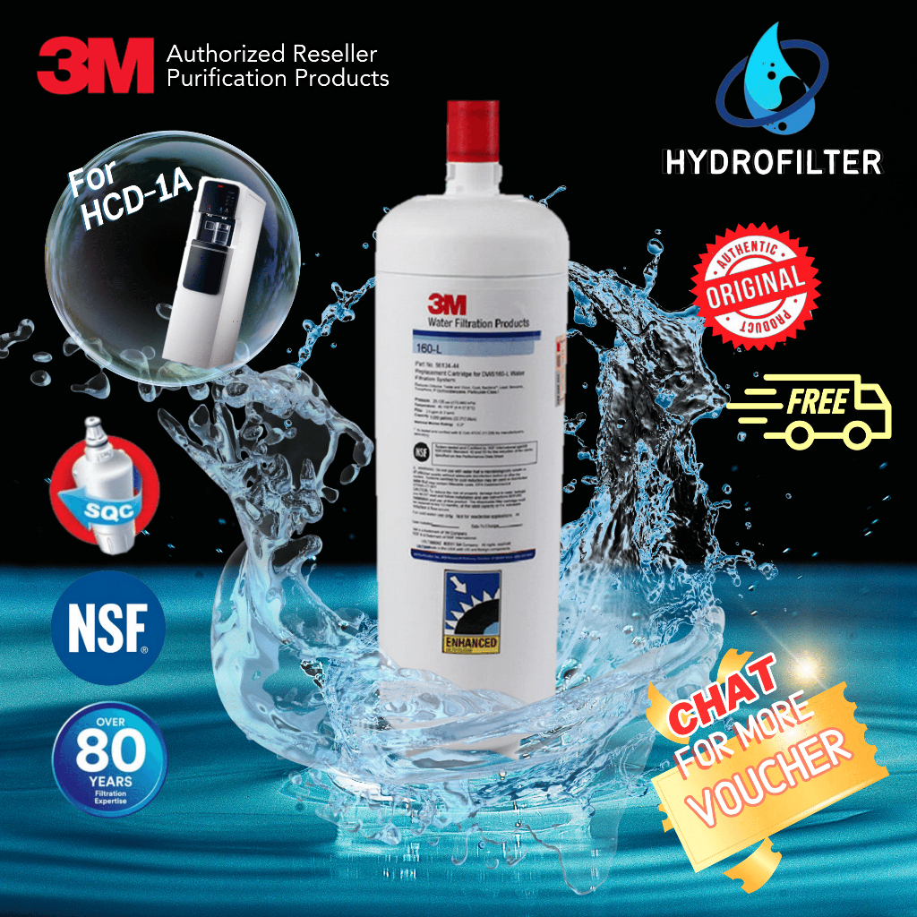 3M™ Replacement Cartridge DWS-160L (for 3M HCD-1A)/ HCD1A/ Direct Drinking Water/ 3M Indoor ...