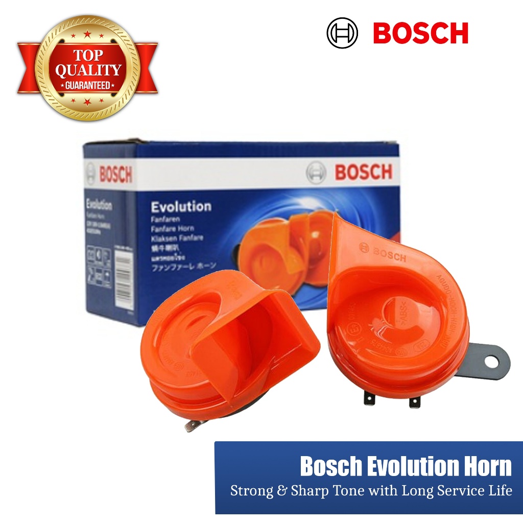 Original Geniune Bosch Evolution Fanfare Compact Bm Twin Horn 1Set ...