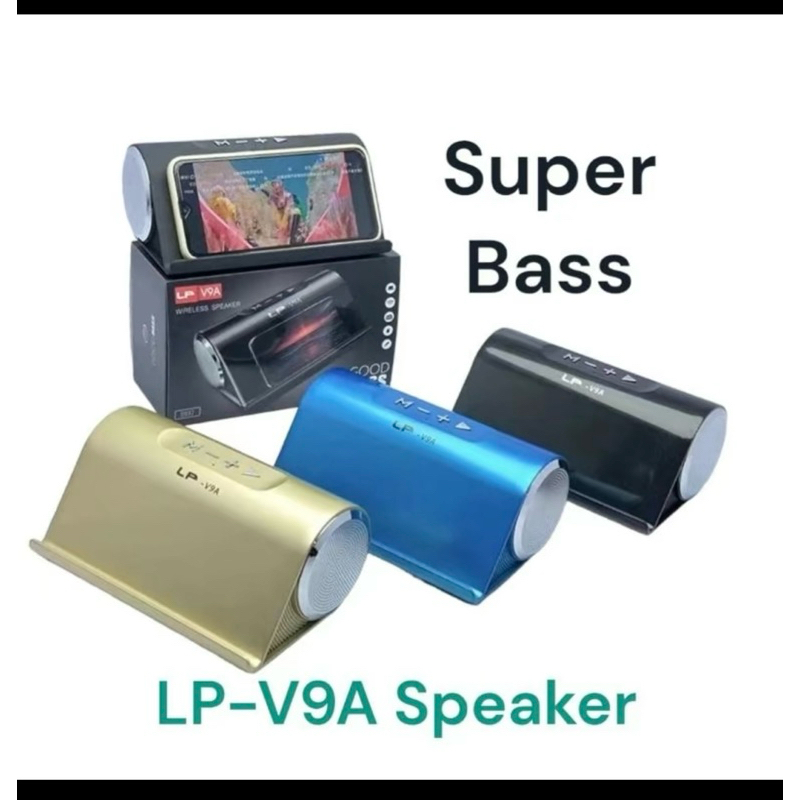 Bluetooth speaker LP V9A Wireless Bluetooth Super Bass Audio Call ...