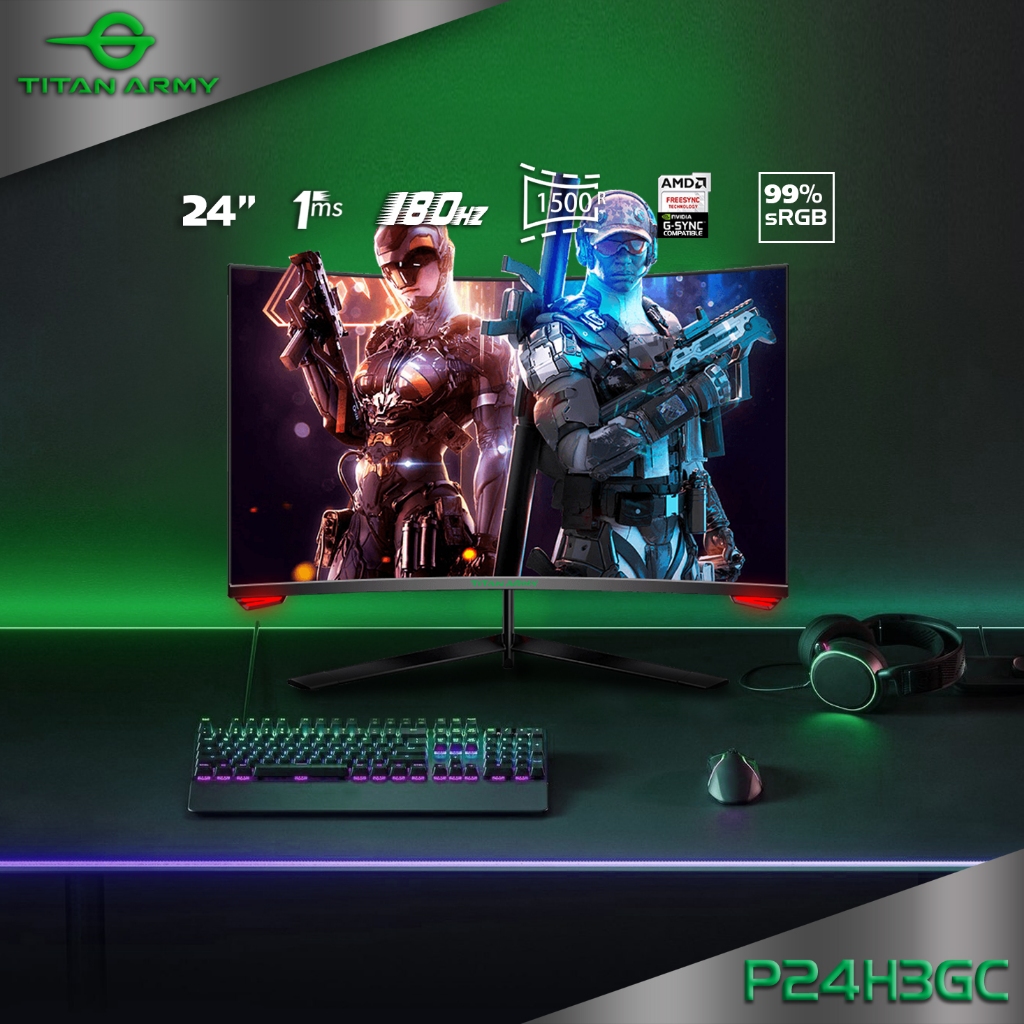 Titan Army Gaming Monitor 144Hz | 165Hz | 180Hz | 200Hz | 240Hz | 24 ...
