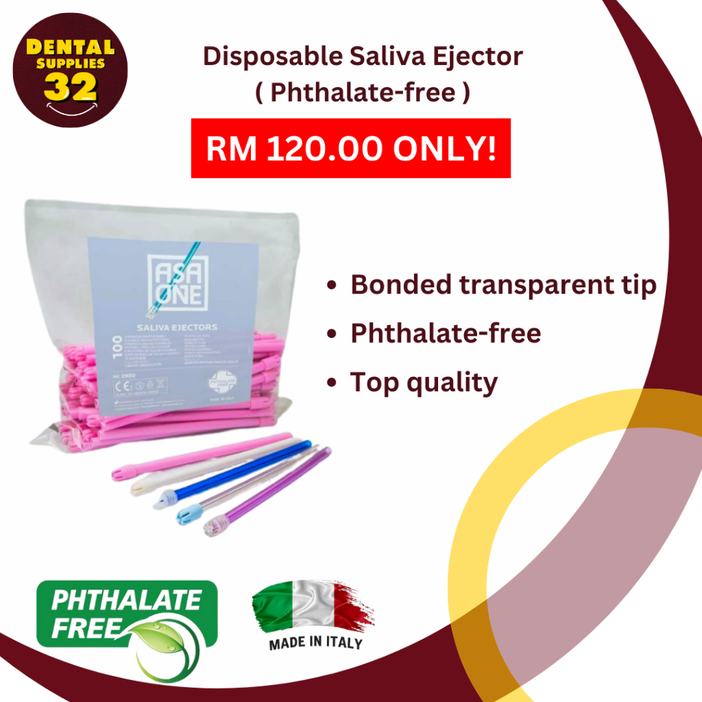 Disposable ASA One Dental Saliva Ejector (Suction Tip) | Shopee Malaysia
