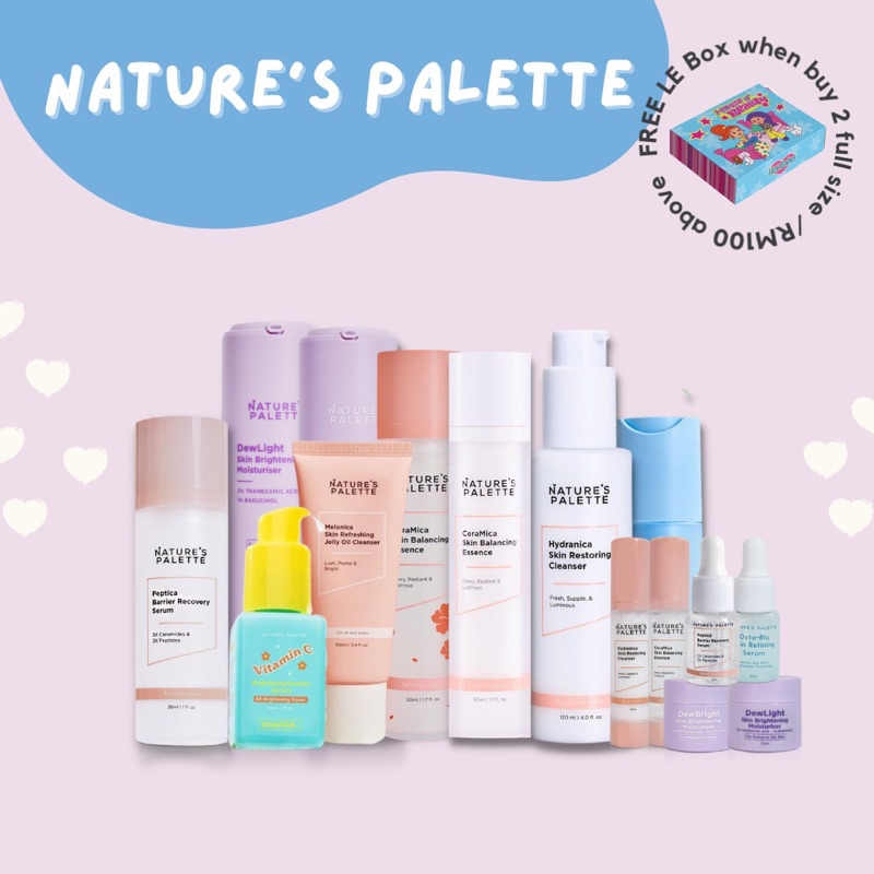Nature’s Palette Vitamin C Serum Melonica DewBright DewLight ...