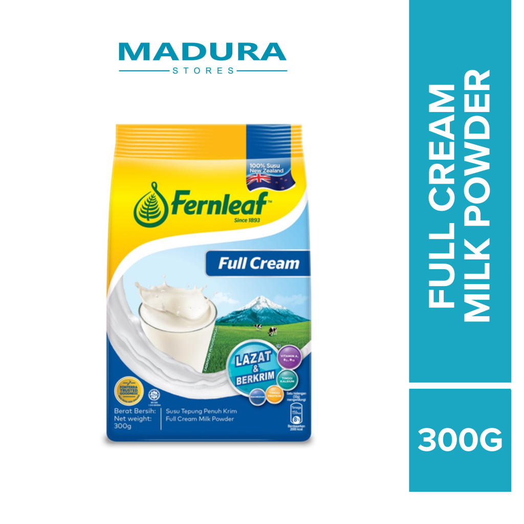 Fernleaf Full Cream Milk Powder 300g | Shopee Malaysia