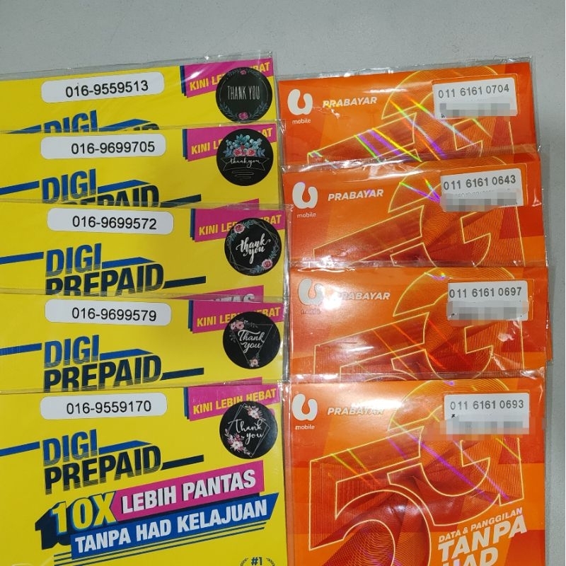 VIP NUMBER FOR SALE DIGI NUMBER & CELCOM NUMBER & U MOBILE NUMBER ...