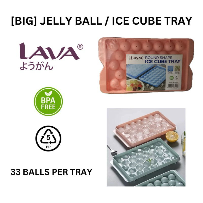 [viral] Acuan Jelly Ball Besar Big Mould Round Ice Ball LAVA | Shopee ...