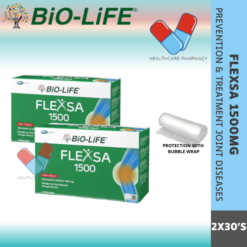 Bio-Life FLEXSA 1500mg 2x30's | Shopee Malaysia