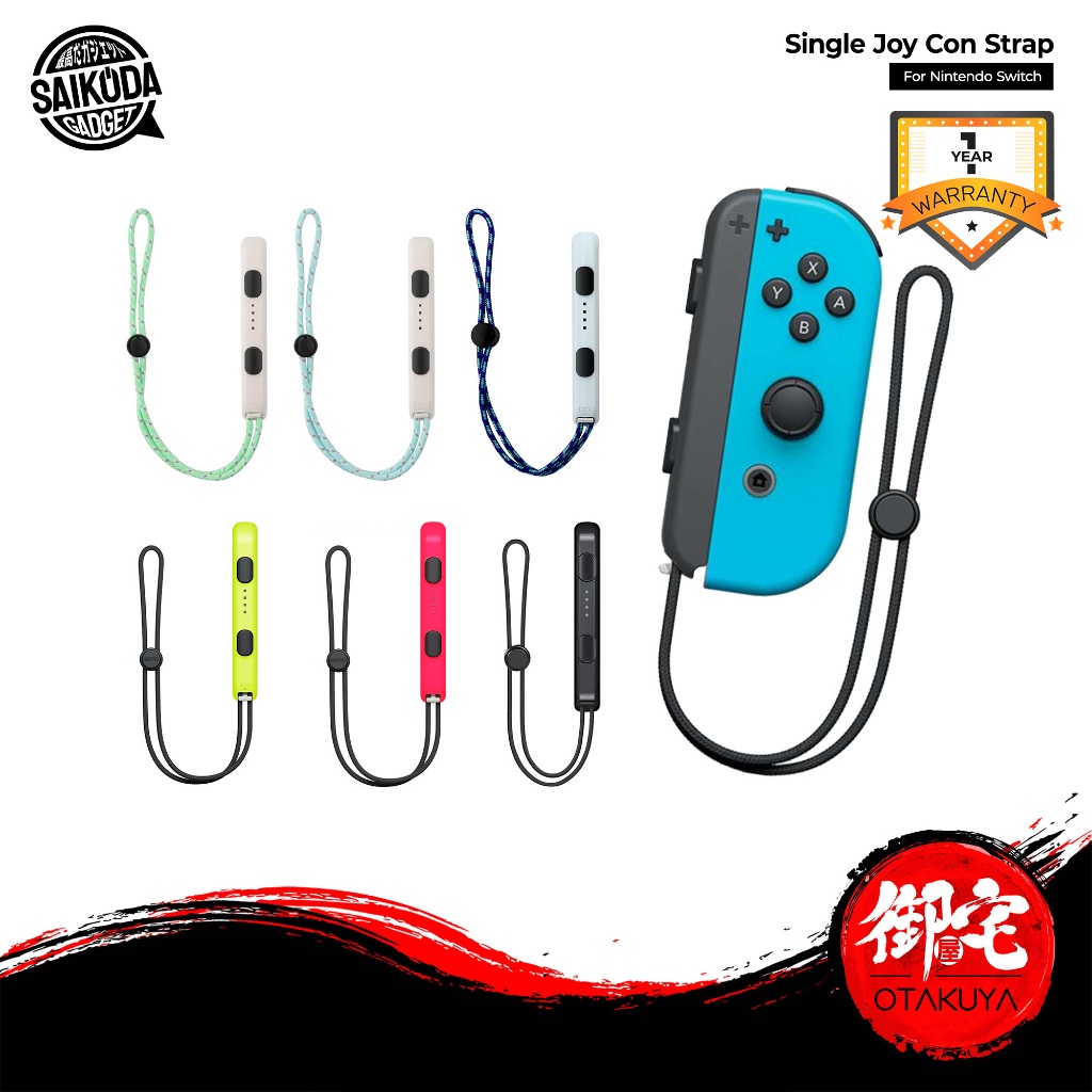 SAIKODA Nintendo Switch OLED V2 Joy Con Strap/Wrist Strap | Shopee Malaysia